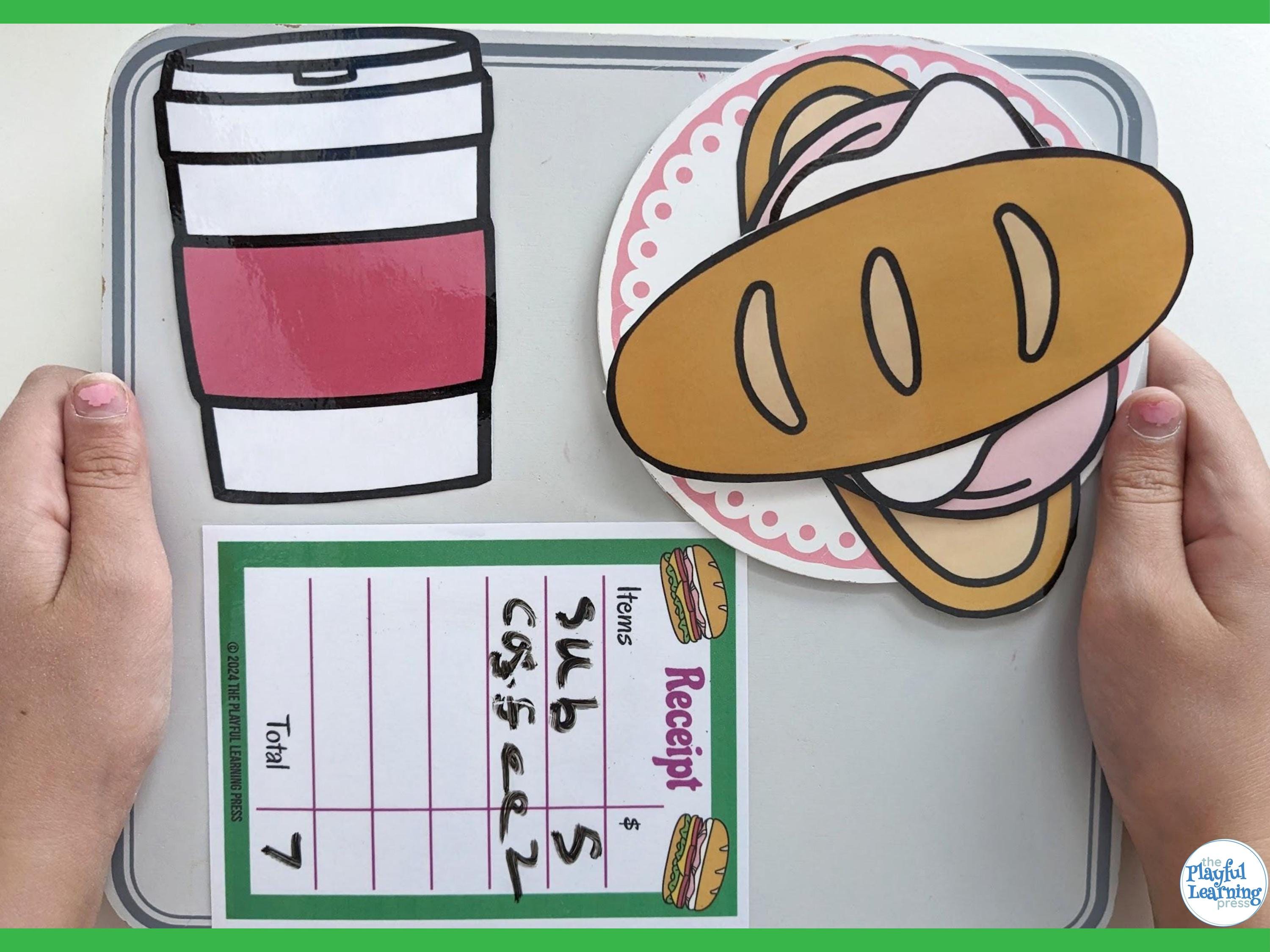 Sandwich Shop Dramatic Play Printables for Pretend Play Cafe, Sandwich ...