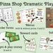 Pizza Shop Dramatic Play Printables for Pretend Play Pizza Restaurant ...
