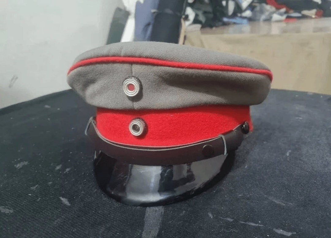 WW1 German Imperial Prussian Crusher Cap Replica Available in All Sizes ...