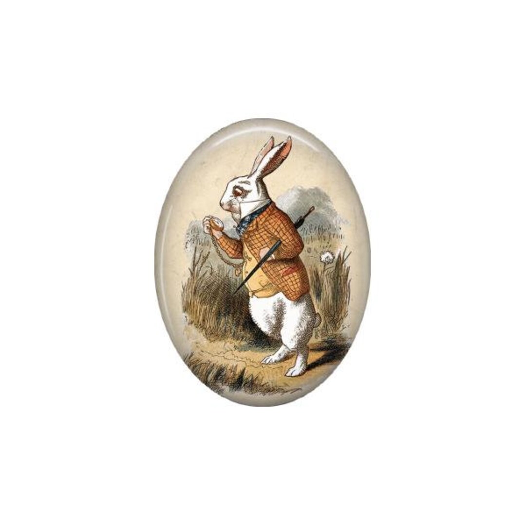 Vintage Alice in Wonderland Image - Rabbit,, White Rabbit, Pocket Watch ...