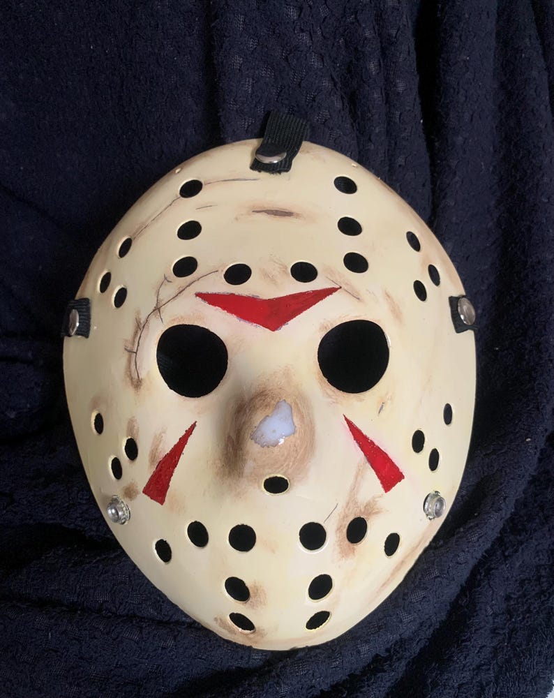 Friday the 13th Part 3 Jason Voorhees Mask - Etsy