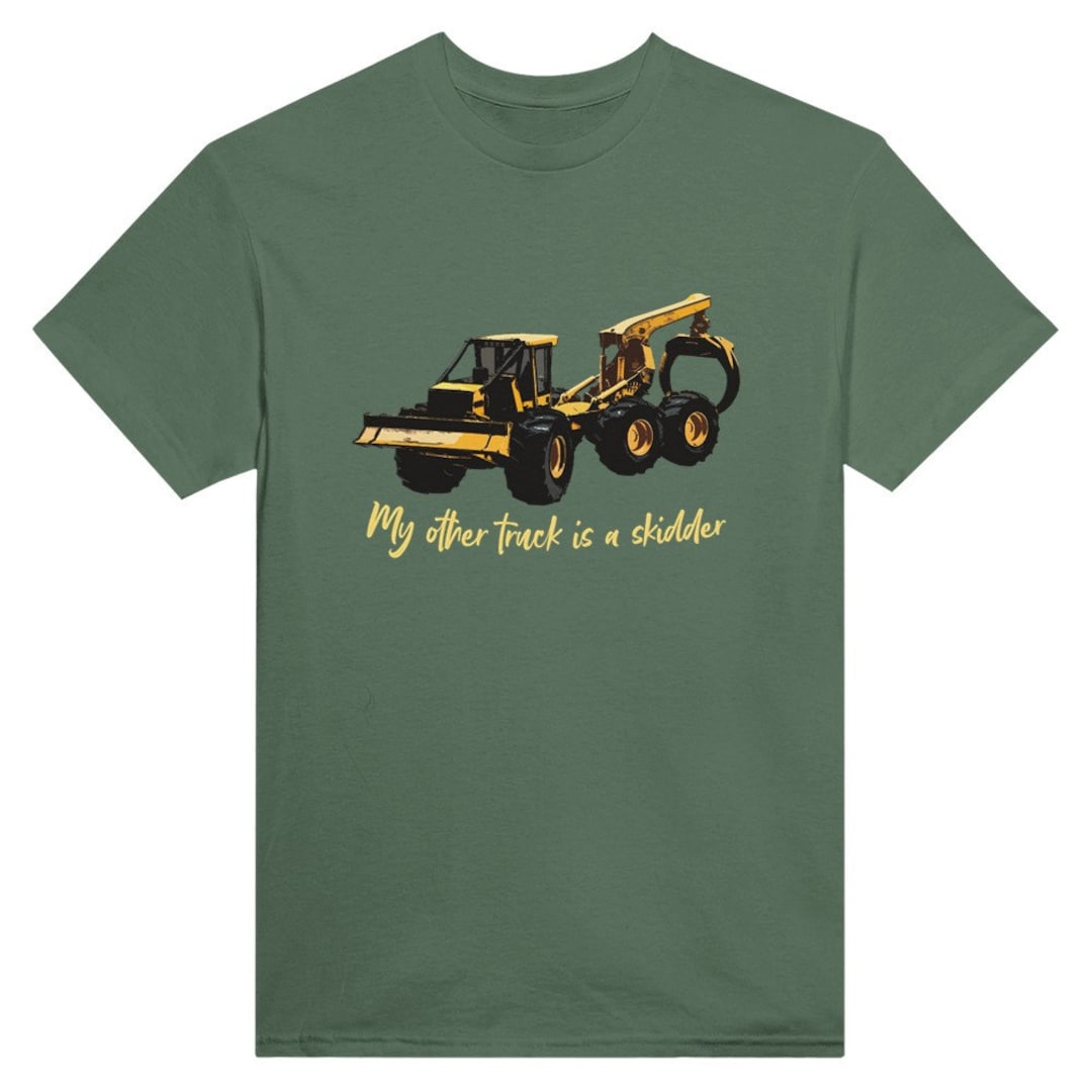 Heavyweight Skidder T-shirt - Etsy