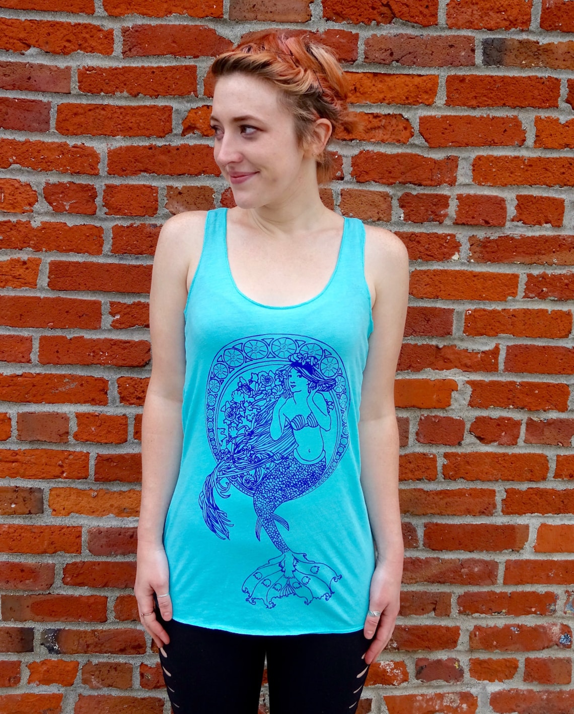 Mermaid Womens Tank Tops for Summer Nautical Ocean Lovers - Etsy