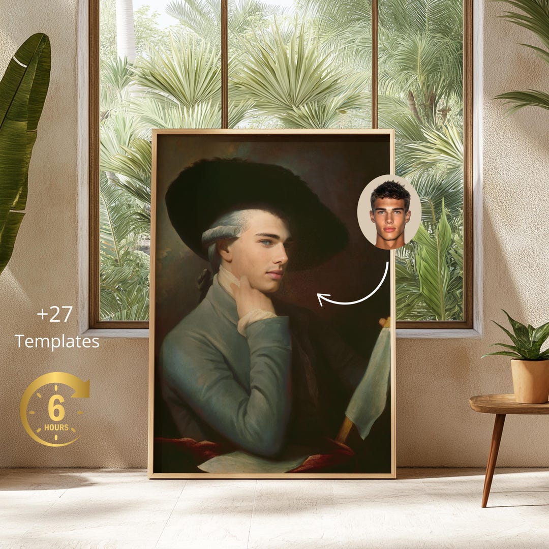 Custom Historic Portrait, Famous Painting, Historic Portraits ...