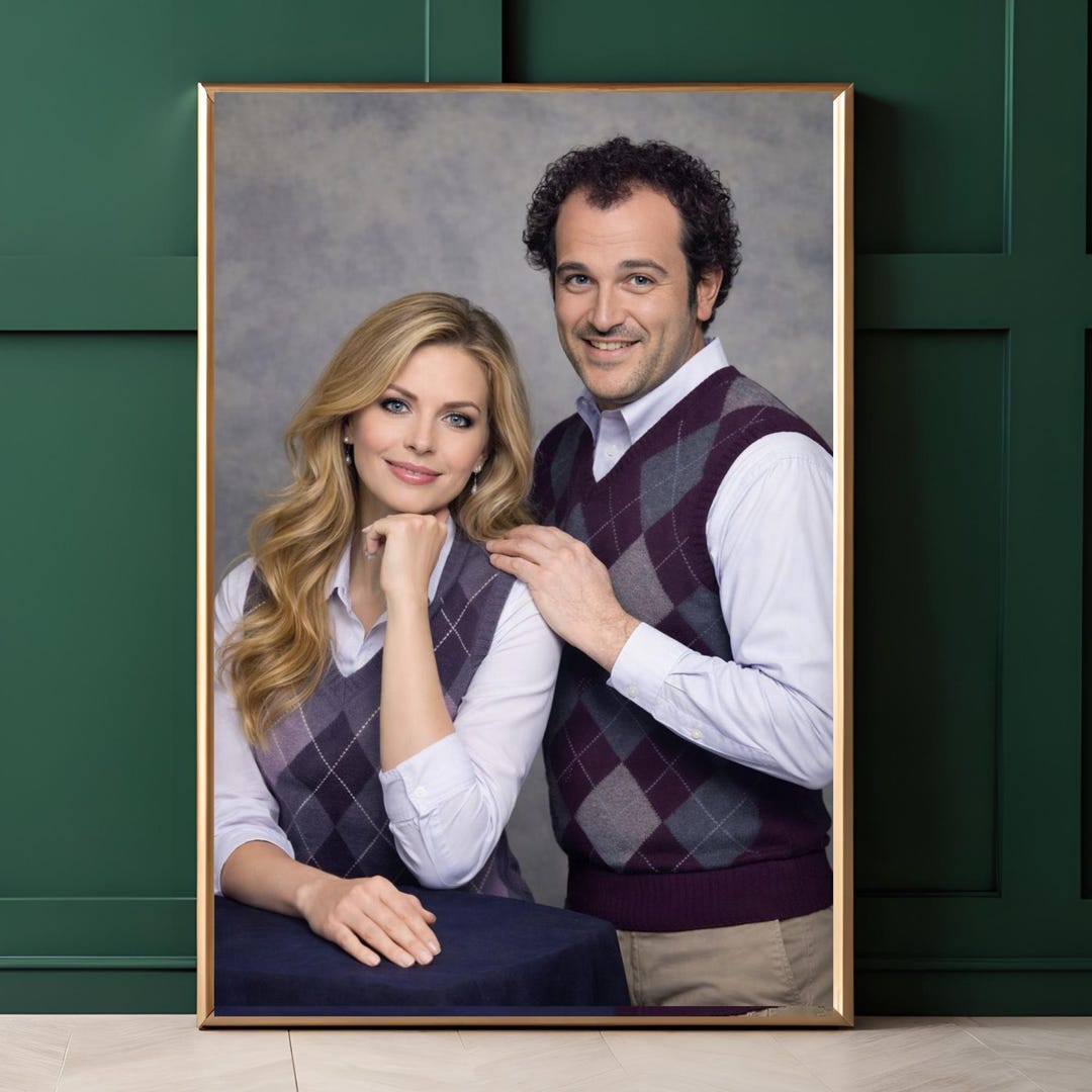 Digital Custom Step Brothers Portrait Funny Christmas Gift, Couple Gift ...