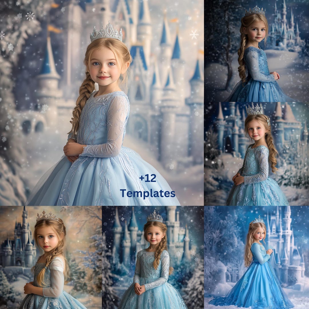 Personalized Princess Elsa Portrait, Custom Frozen Gift, Personalized ...