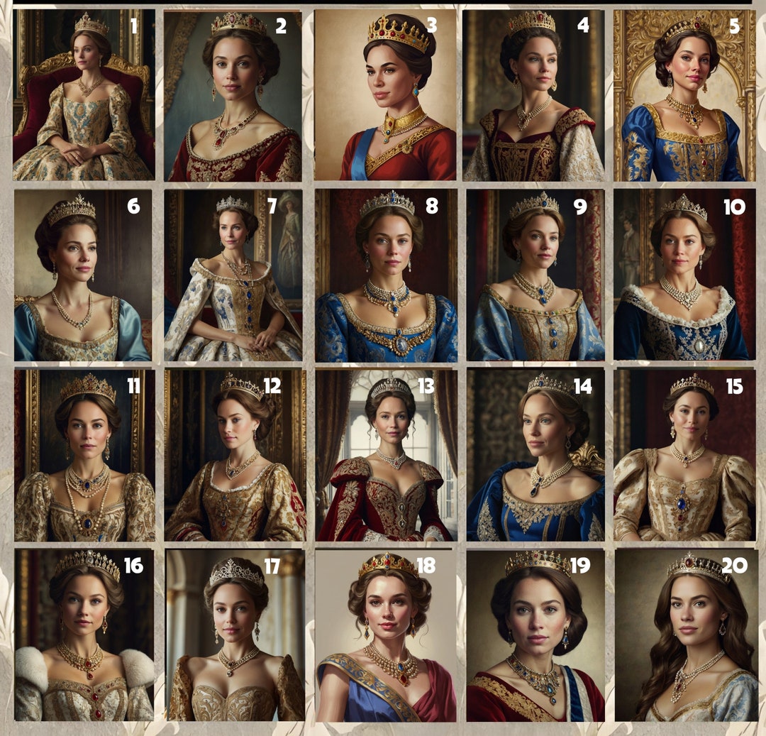 Custom Royal Portrait Customized Renaissance Portraits Best Unique Gift ...