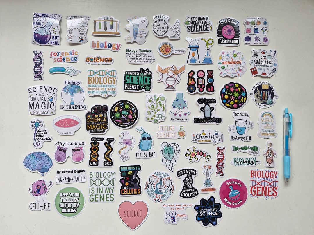 Biology Science Stickers - Etsy Australia