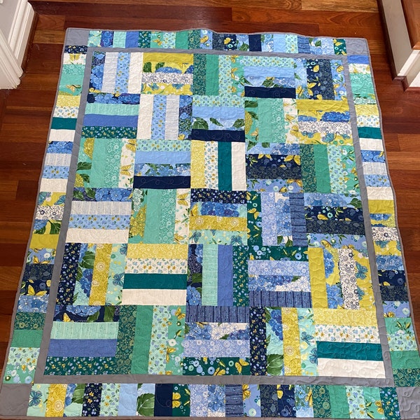 Queen Rail Fence Quilt Patterns - Etsy