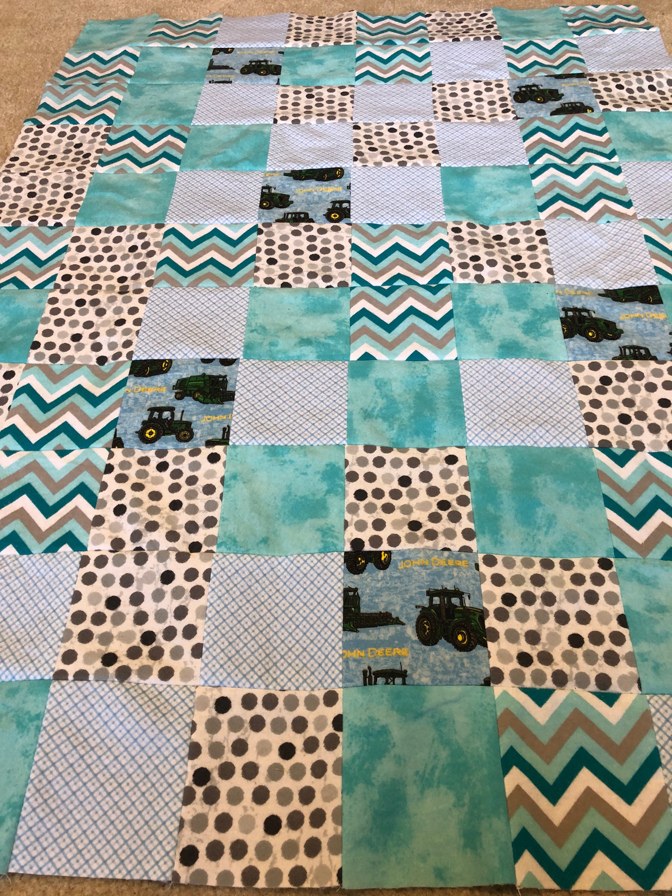 Flannel Baby Quilt Pattern - Etsy