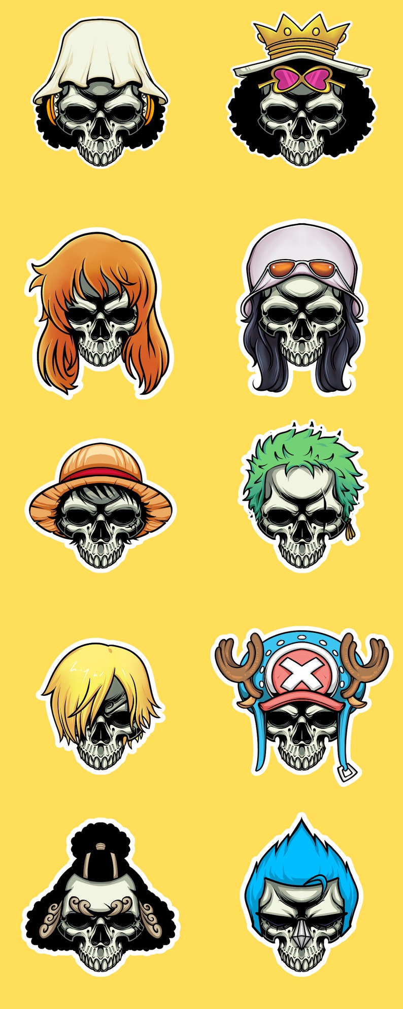 One Piece Anime Digital Stickers, PNG Stickers, Cool Anime, One Piece ...