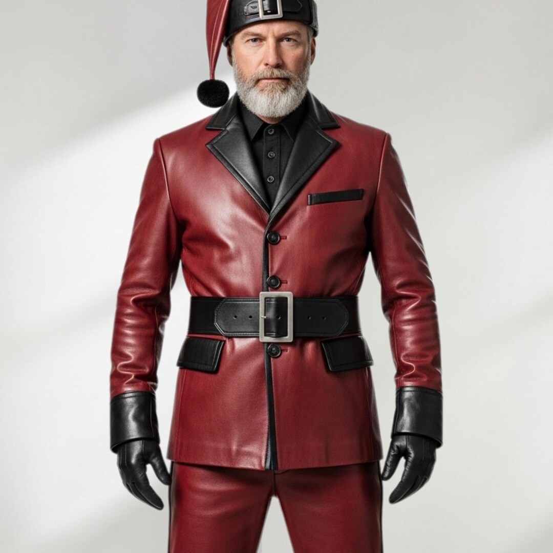 Mythic Santa Streetwear – Leather Costume - Etsy