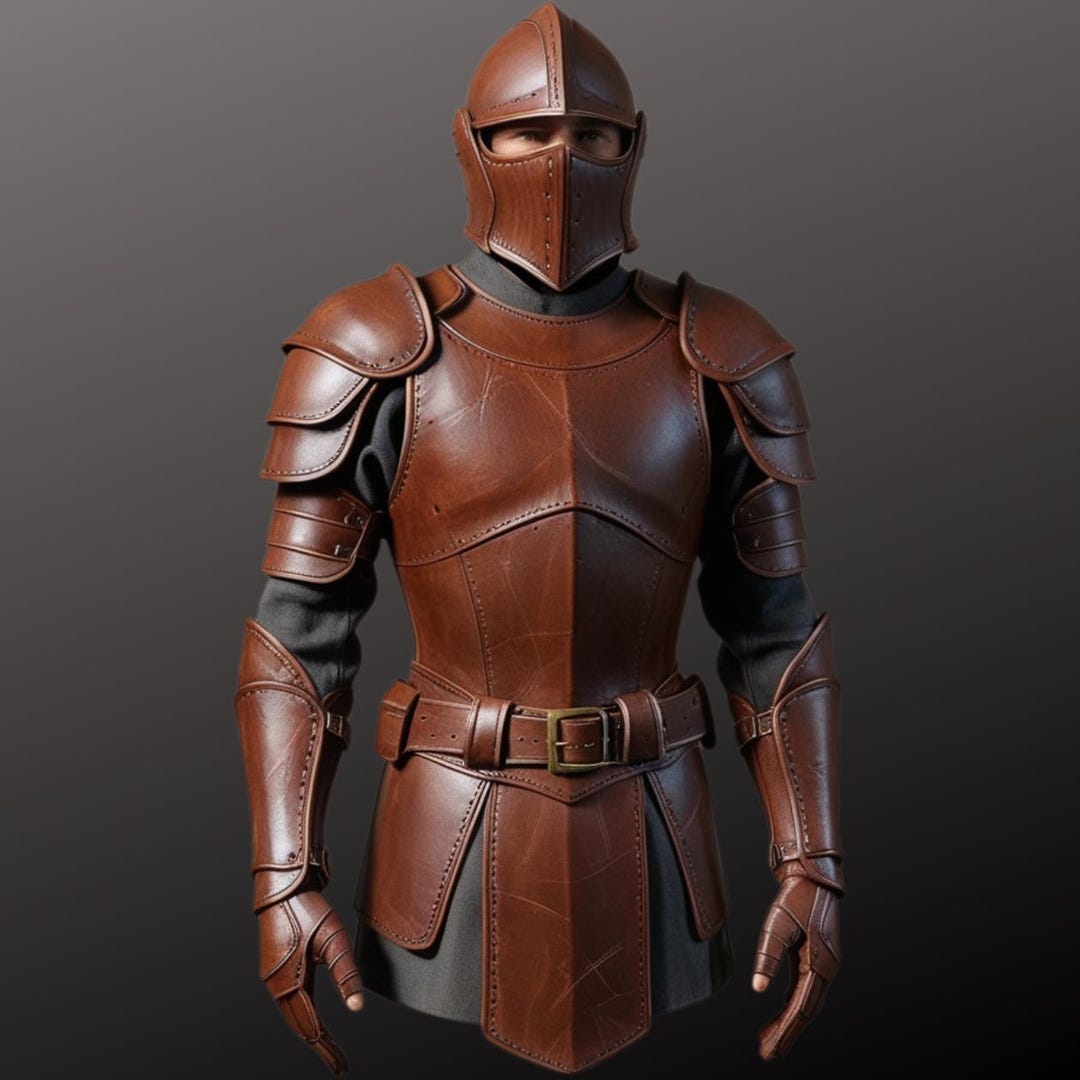 Medieval Leather Armor Suit - Etsy