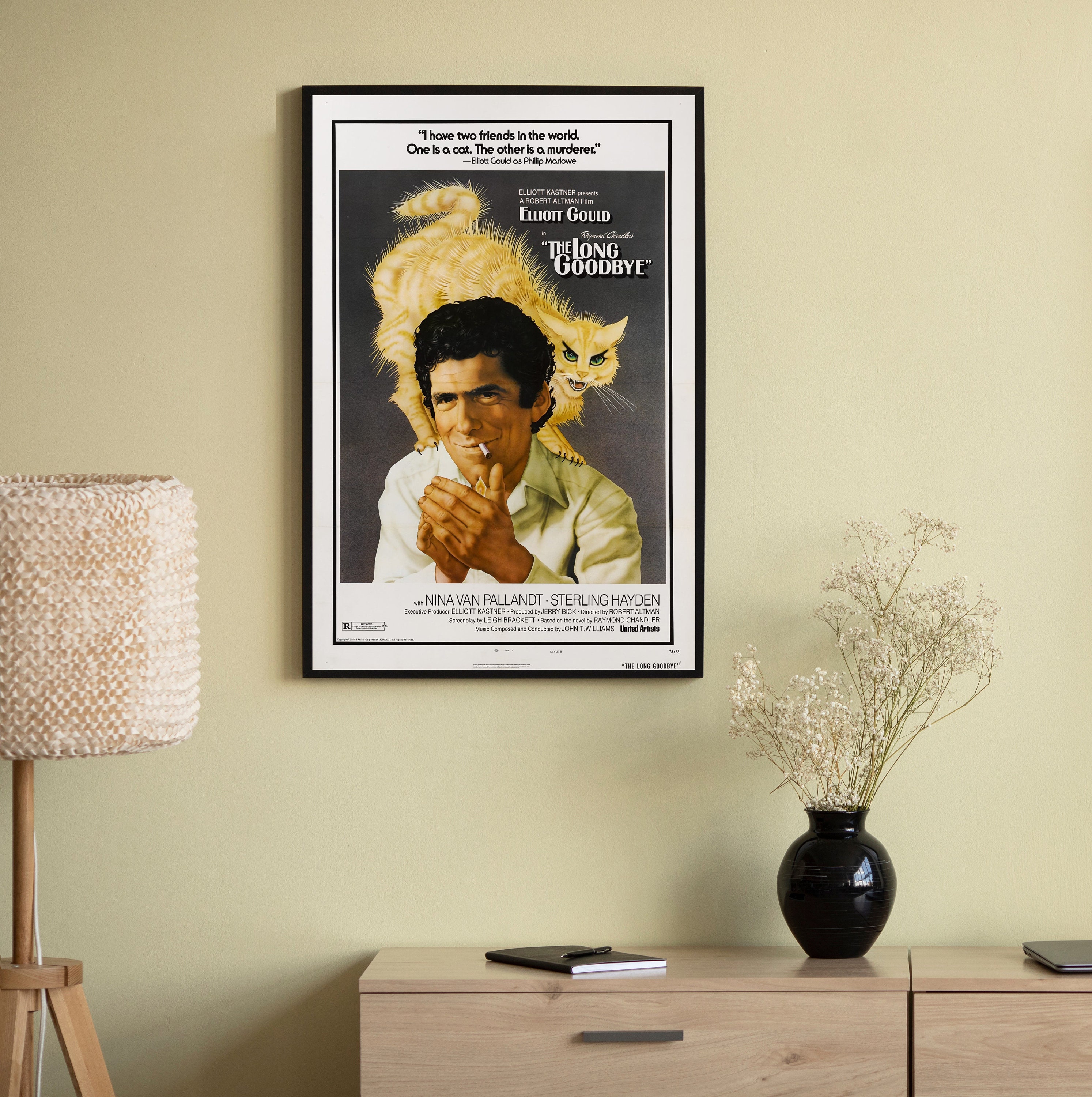 The Long Goodbye Movie Poster-high Quality Canvas Movie Poster - Wall ...