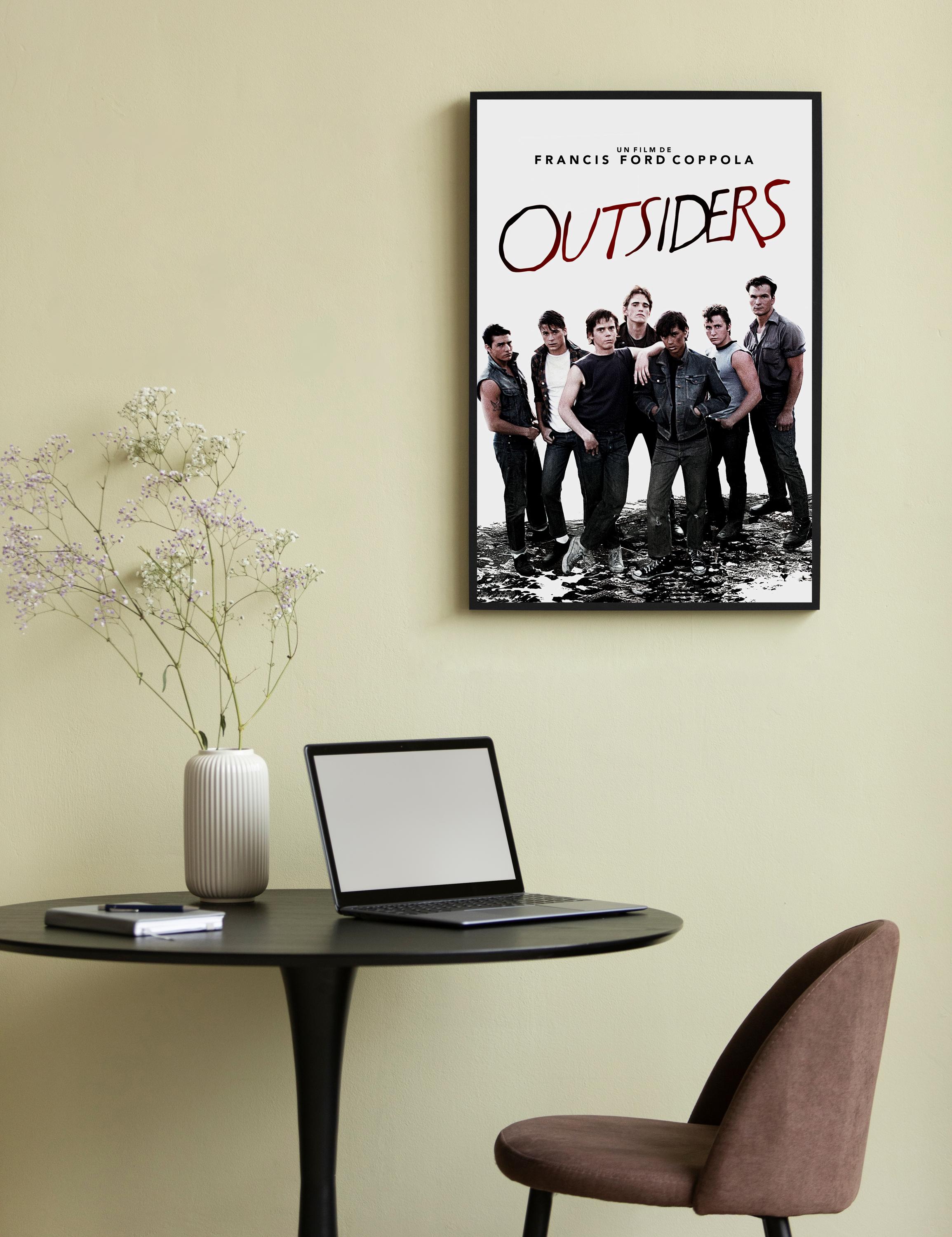 The Outsiders Movie Poster-high Quality Canvas Movie Poster - Wall Art ...