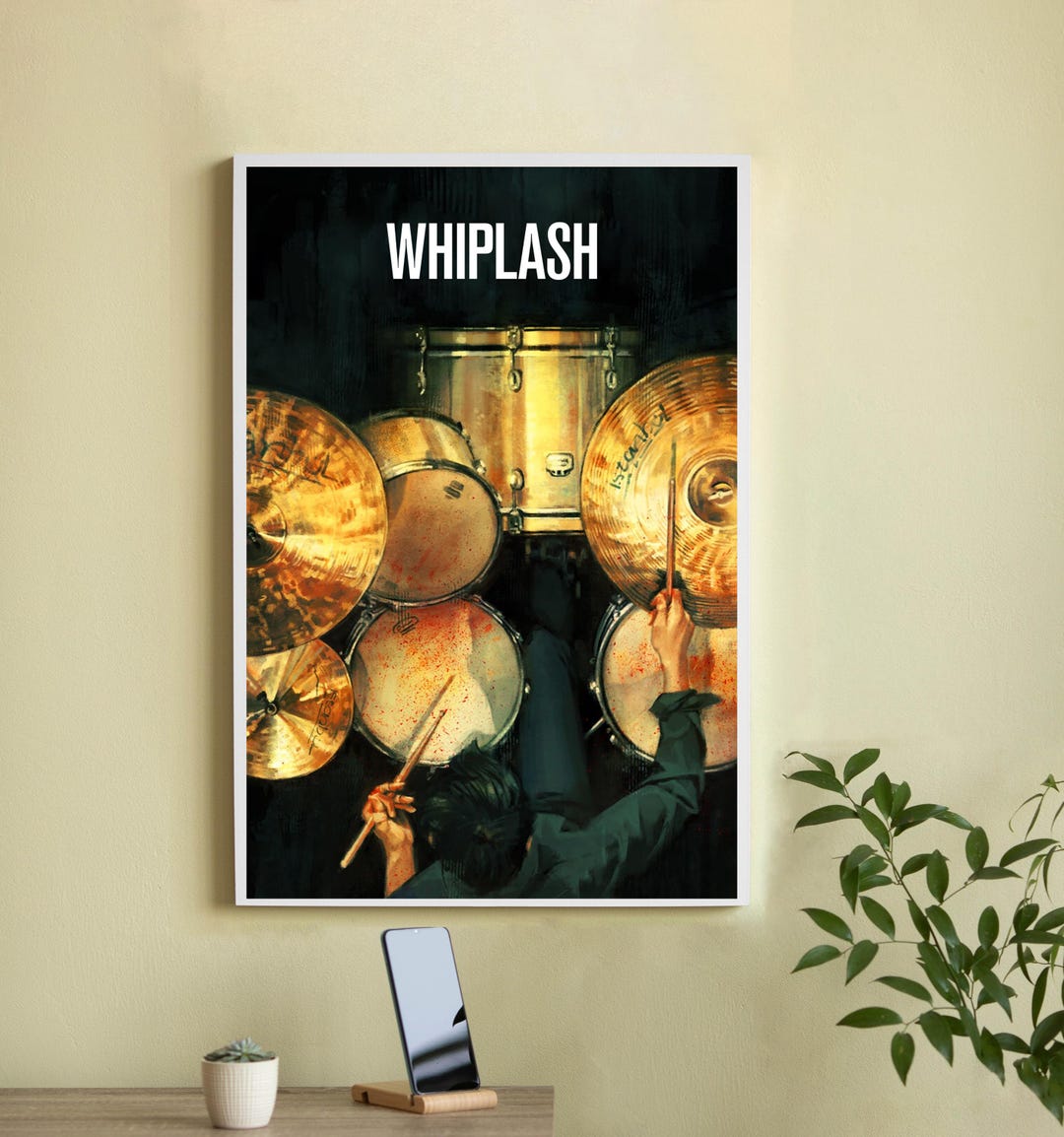 Whiplash Movie Poster-high Quality Canvas Movie Poster - Wall Art-home ...
