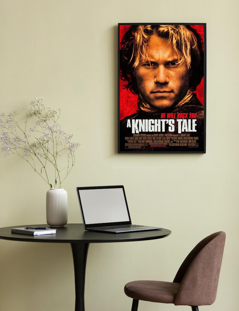 A Knight's Tale Movie Poster-high Quality Canvas Movie Poster - Wall ...