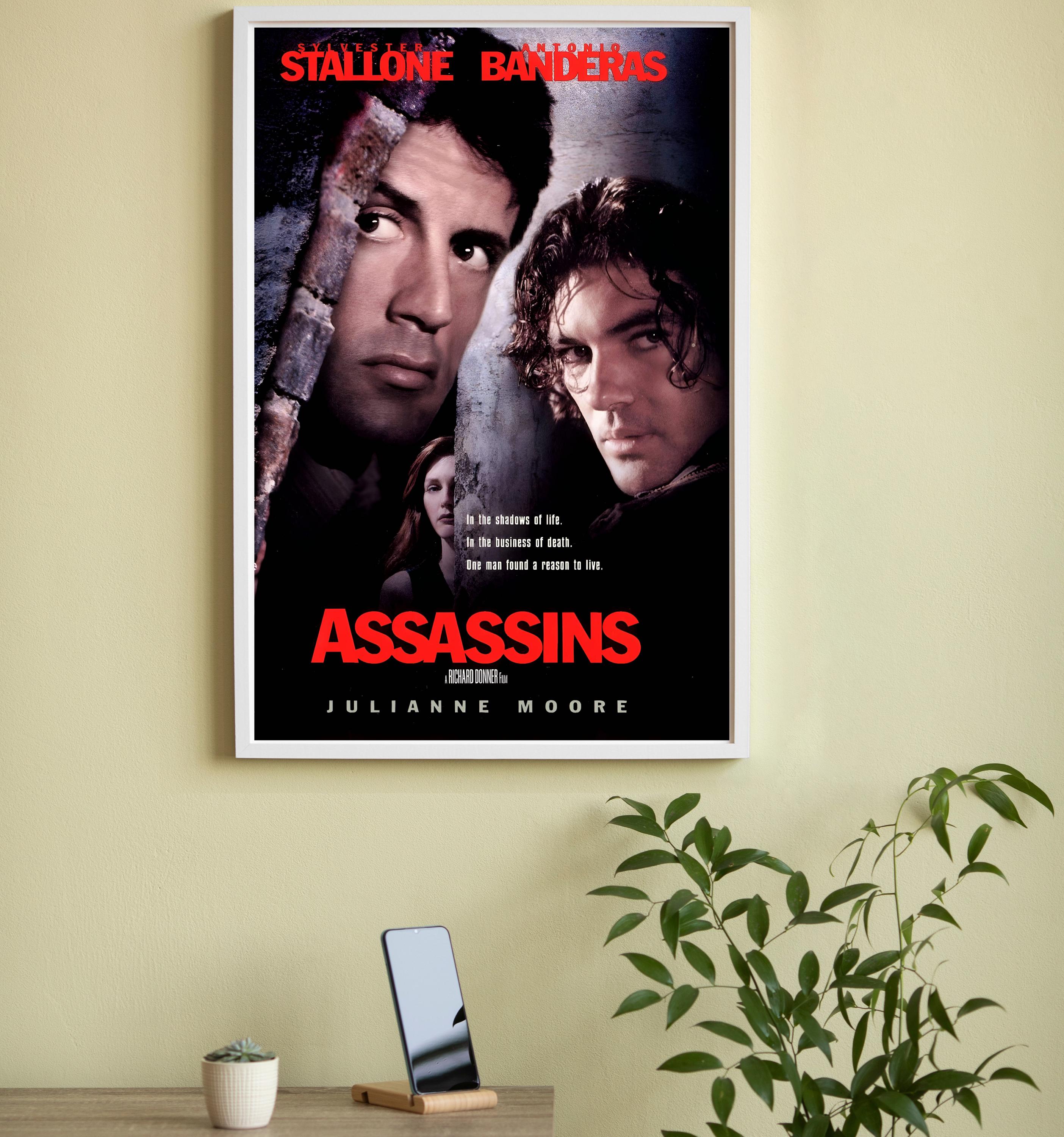 Assassins Movie Poster-high Quality Canvas Movie Poster Wall Art-home ...