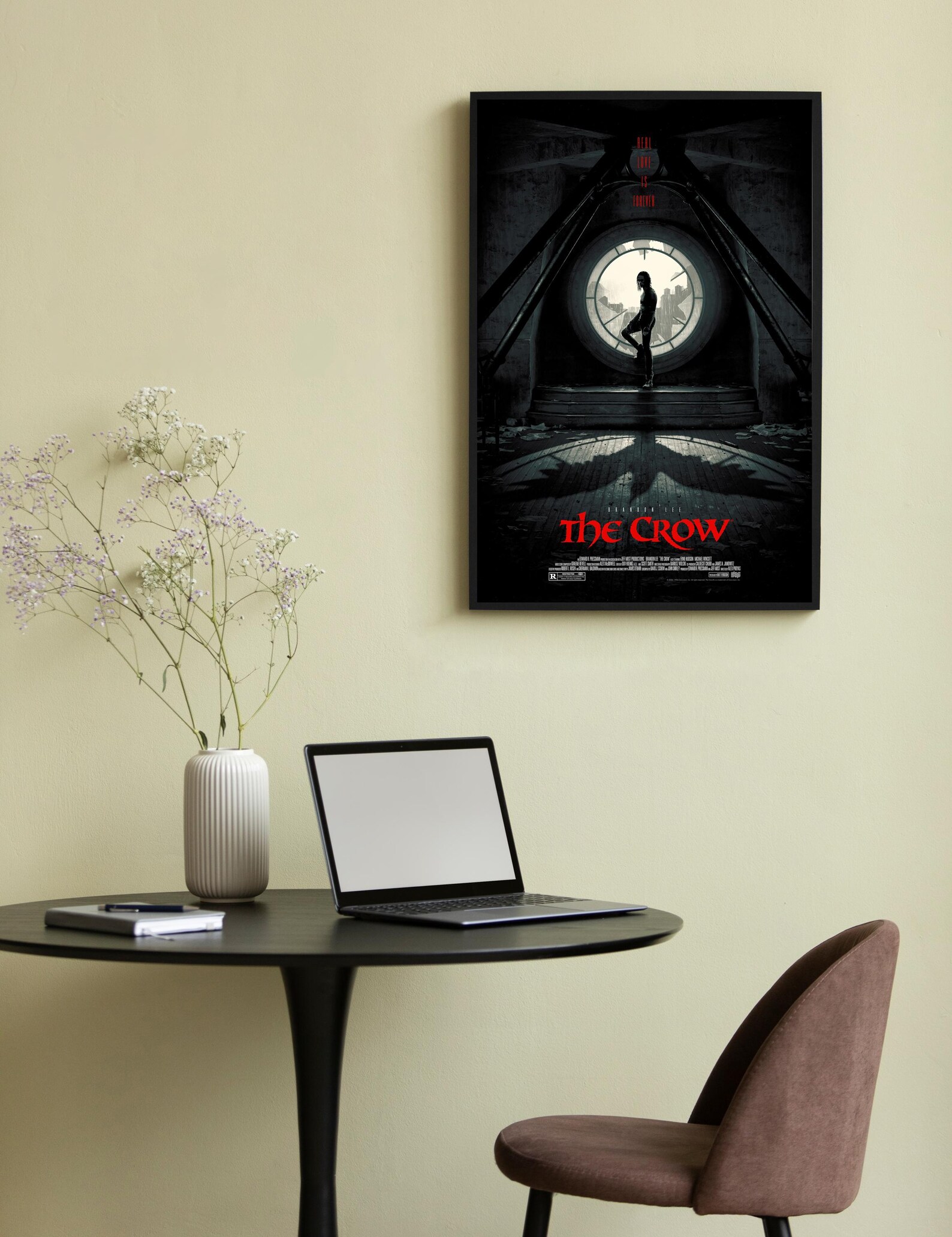 The Crow Movie Poster-high Quality Canvas Movie Poster - Wall Art-home ...