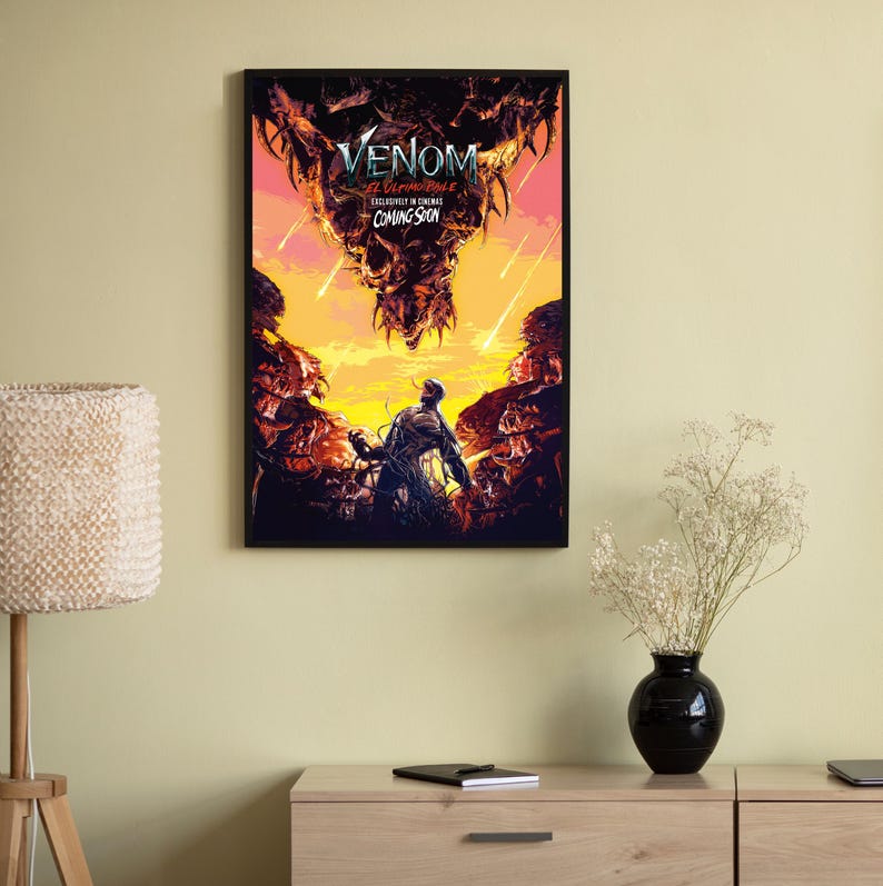 Venom 3 the Last Dance Movie Poster-high Quality Canvas Movie Poster ...