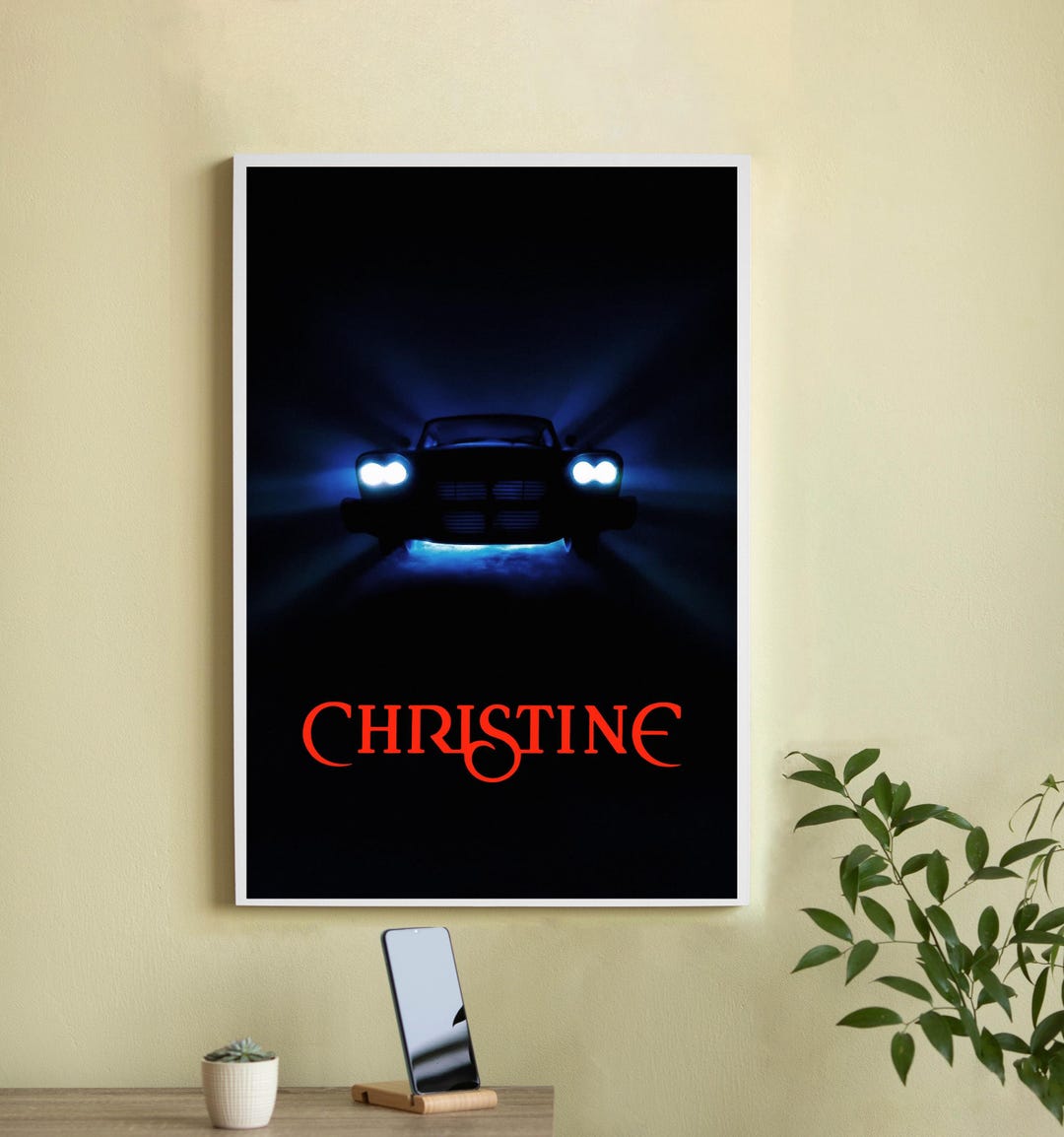 Christine Movie Poster-high Quality Canvas Movie Poster - Wall Art-home ...