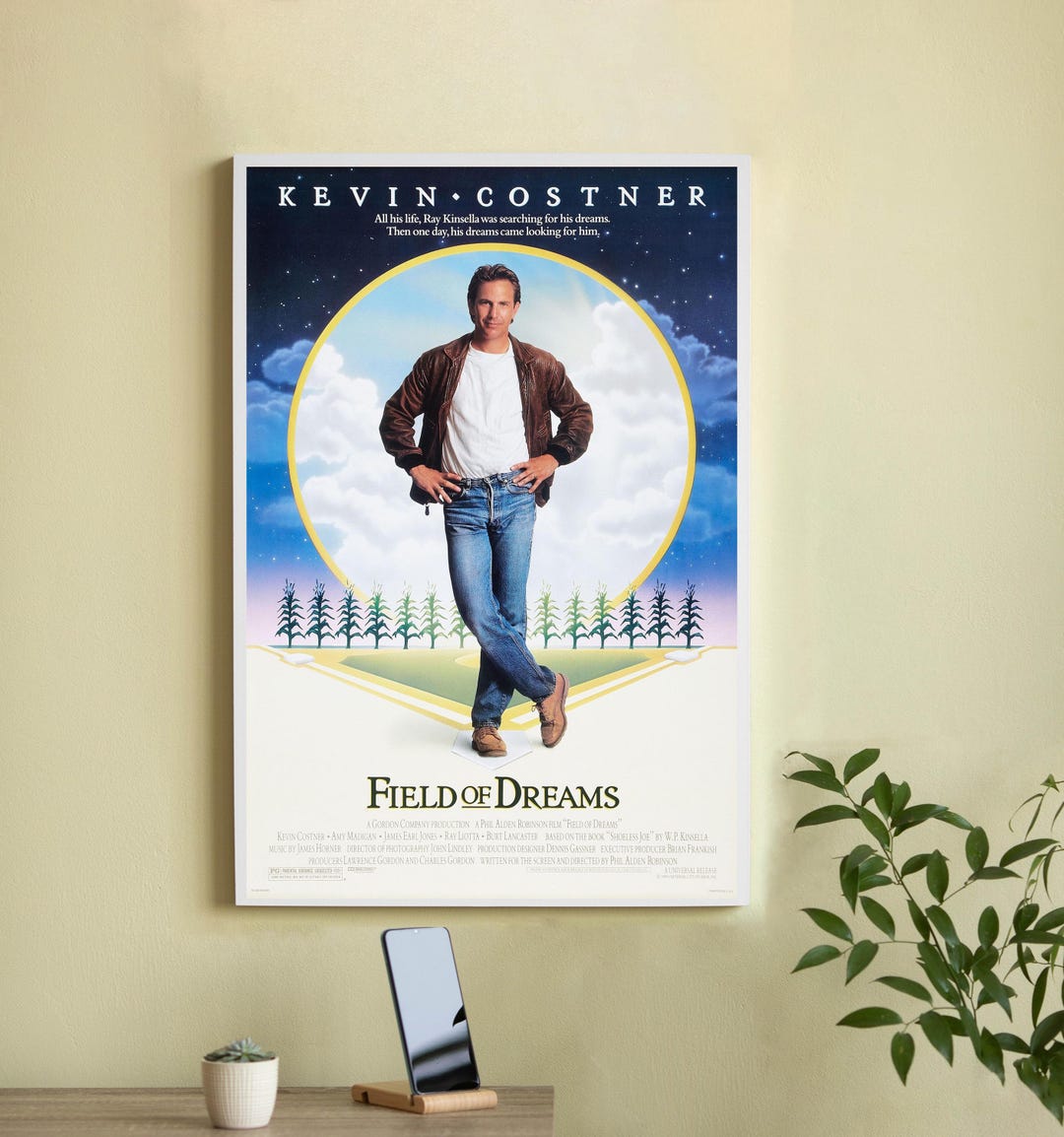 Field of Dreams Movie Poster-high Quality Canvas Movie Poster - Wall ...