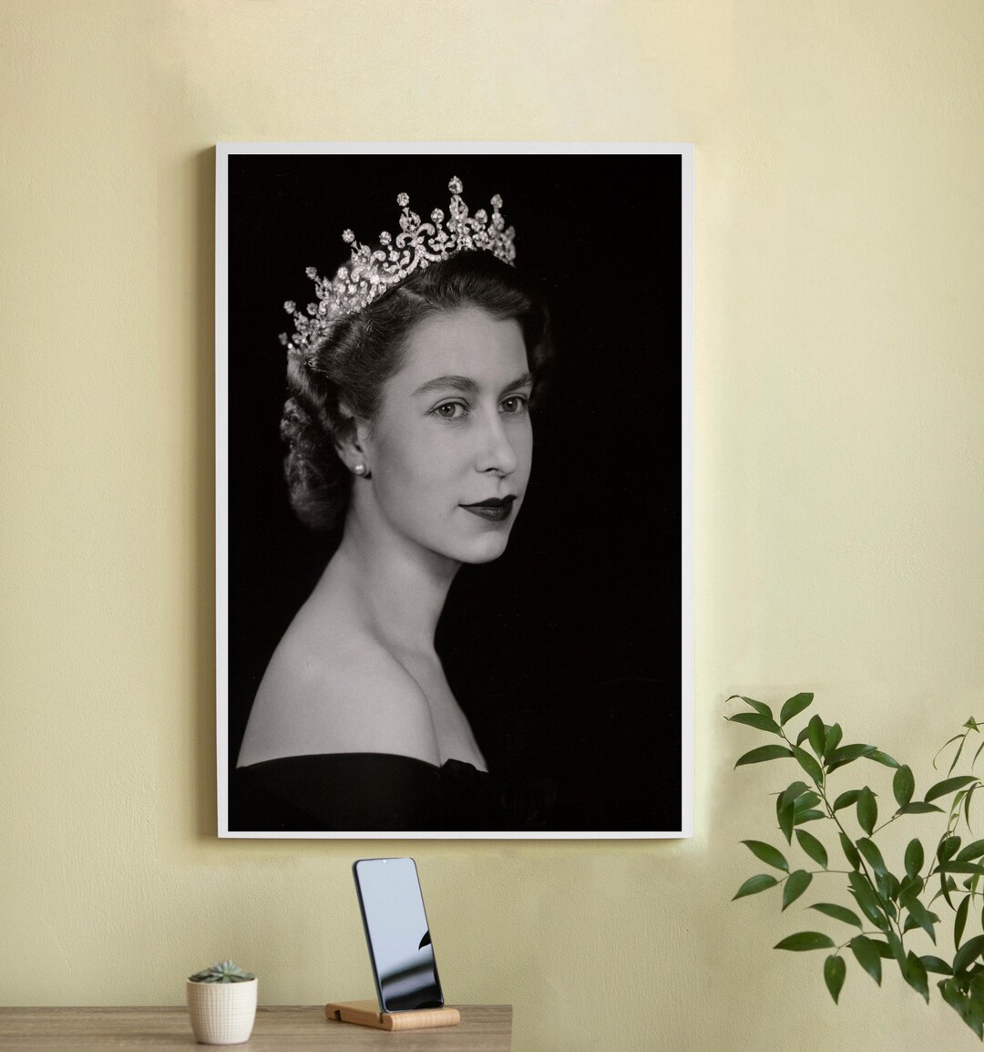 Her Royal Majesty Queen Elizabeth II Portrait Picture Photo Print-high ...