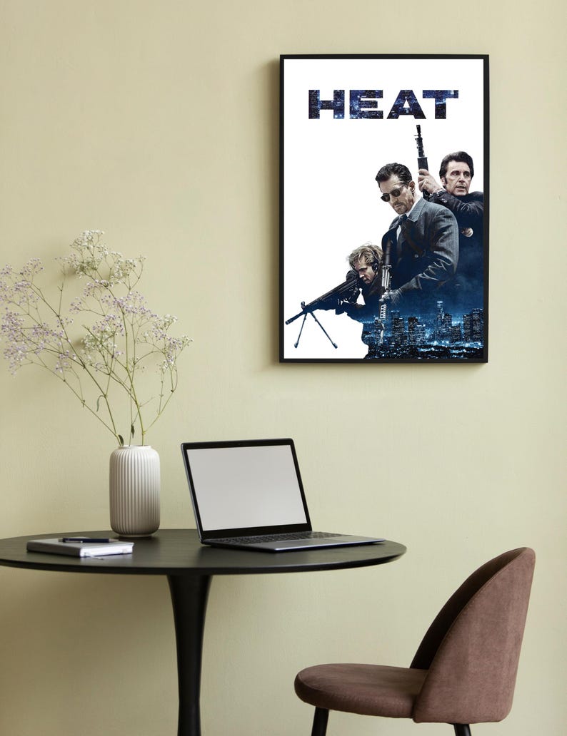 Heat Movie Poster-high Quality Canvas Movie Poster - Wall Art-home ...
