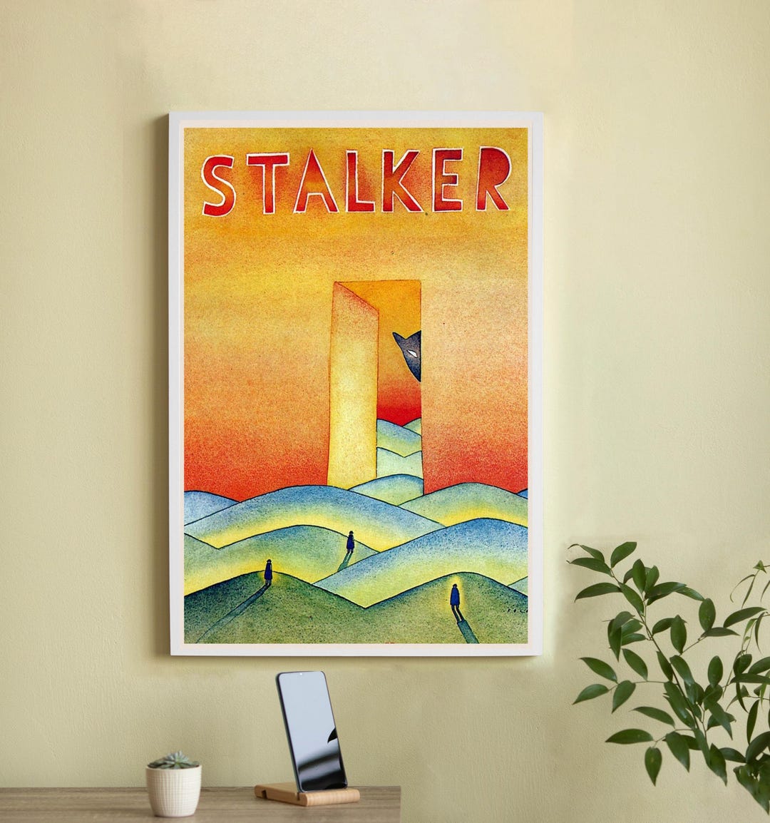 Stalker Movie Poster-high Quality Canvas Movie Poster - Wall Art-home ...