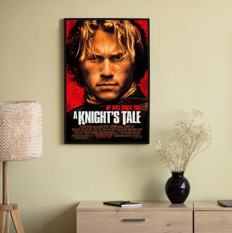 A Knight's Tale Movie Poster-high Quality Canvas Movie Poster - Wall ...