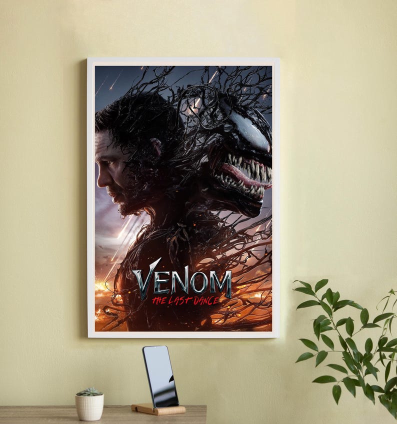 Venom 3 the Last Dance Movie Poster-high Quality Canvas Movie Poster ...