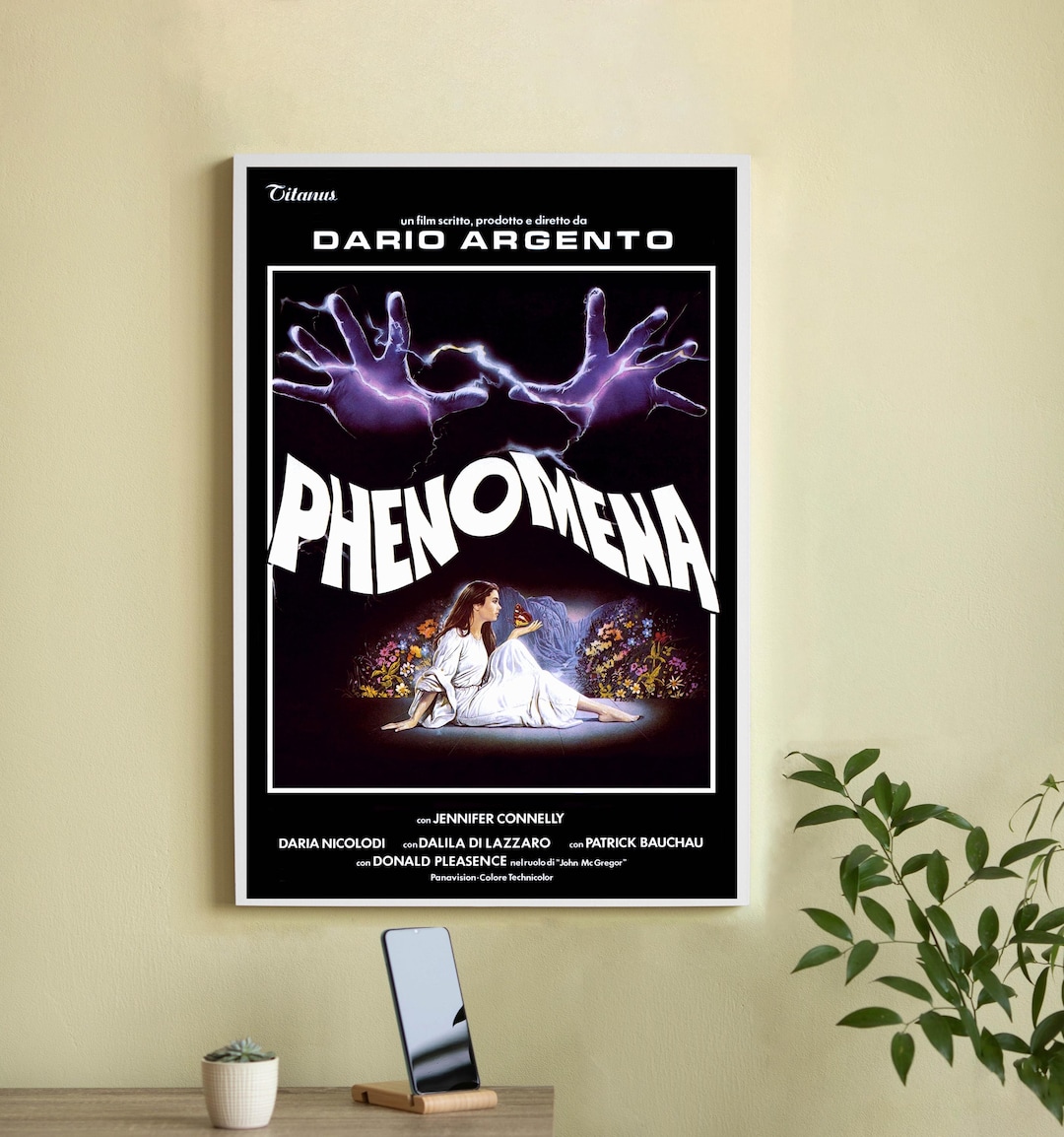 Phenomena Movie Poster-high Quality Canvas Movie Poster - Wall Art-home ...