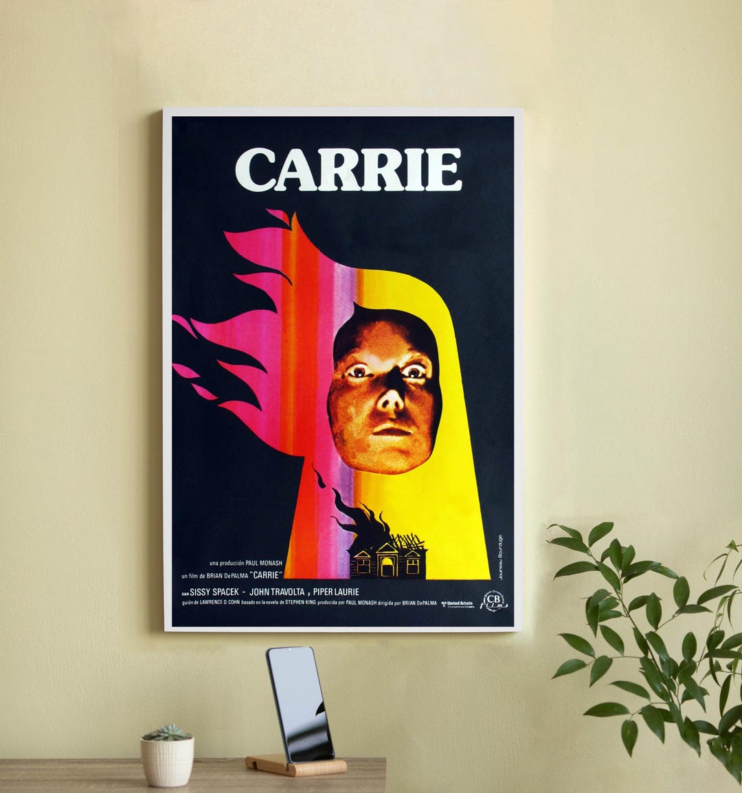 Carrie Movie Poster-high Quality Canvas Movie Poster - Wall Art-home ...
