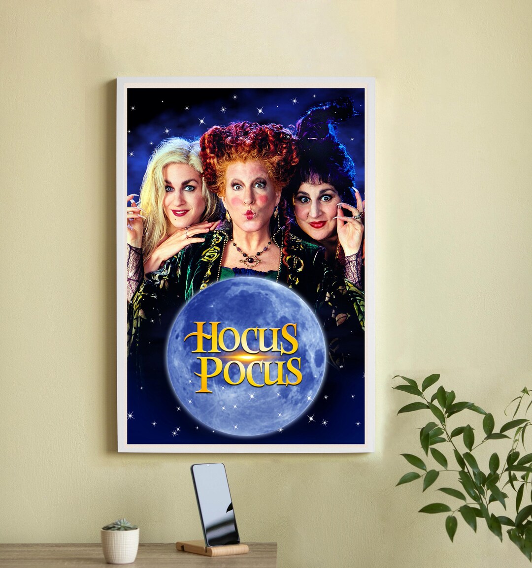 Hocus Pocus Movie Poster-high Quality Canvas Movie Poster Wall Art-home ...