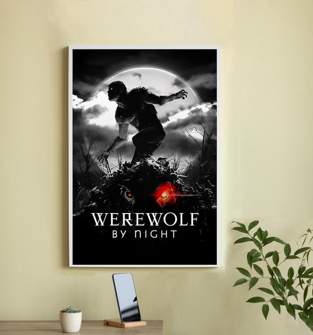 Werewolf by Night Movie Poster-high Quality Canvas Movie Poster - Wall ...