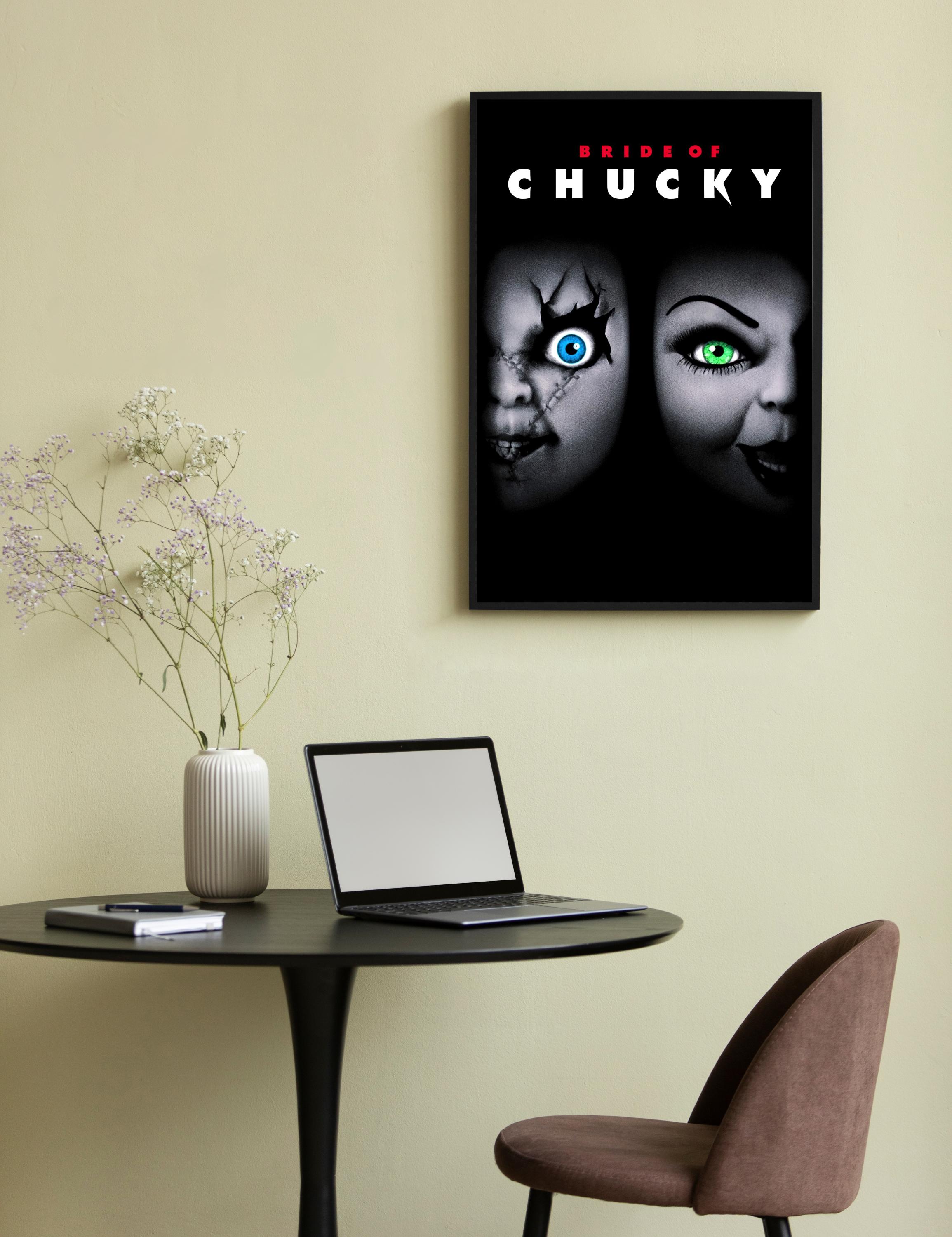 Bride of Chucky Movie Poster-high Quality Canvas Movie Poster Wall Art ...