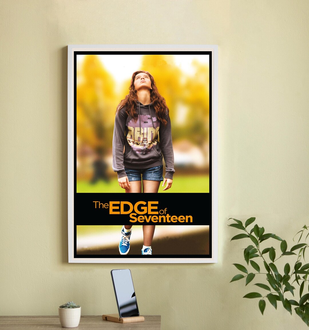 The Edge of Seventeen Movie Poster-high Quality Canvas Movie Poster ...