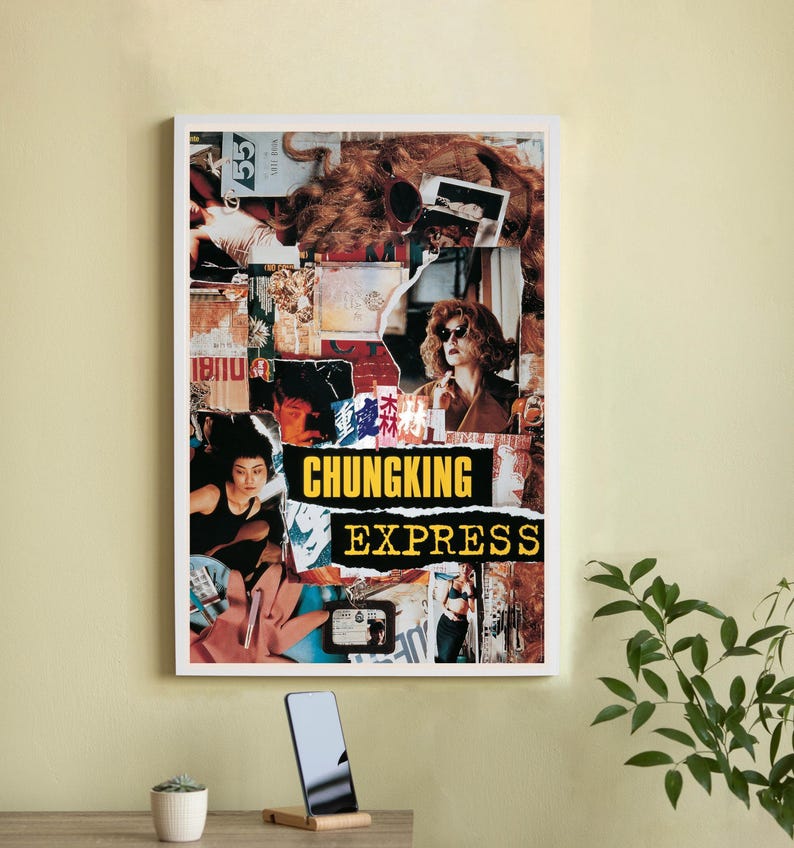 Chungking Express Movie Poster-high Quality Canvas Movie Poster - Wall ...