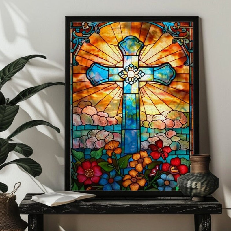 Jigsaw Glass Family - Etsy