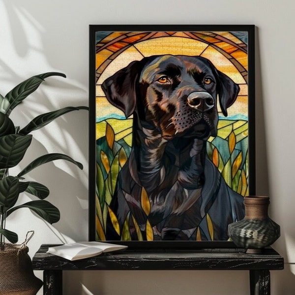 Black Labrador Puzzles - Etsy