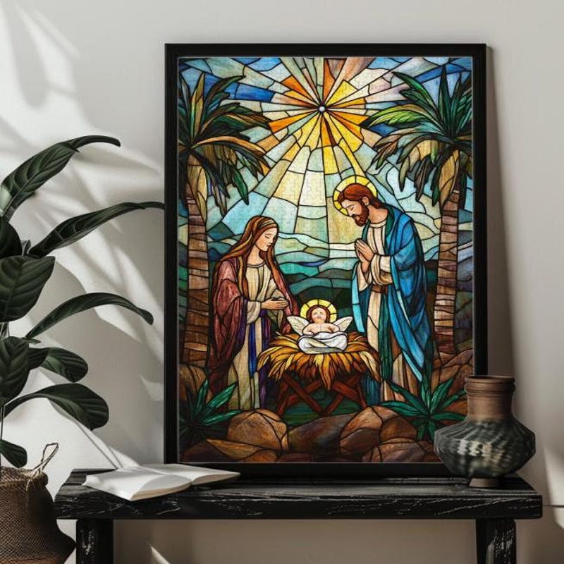 Nativity Puzzle - Etsy