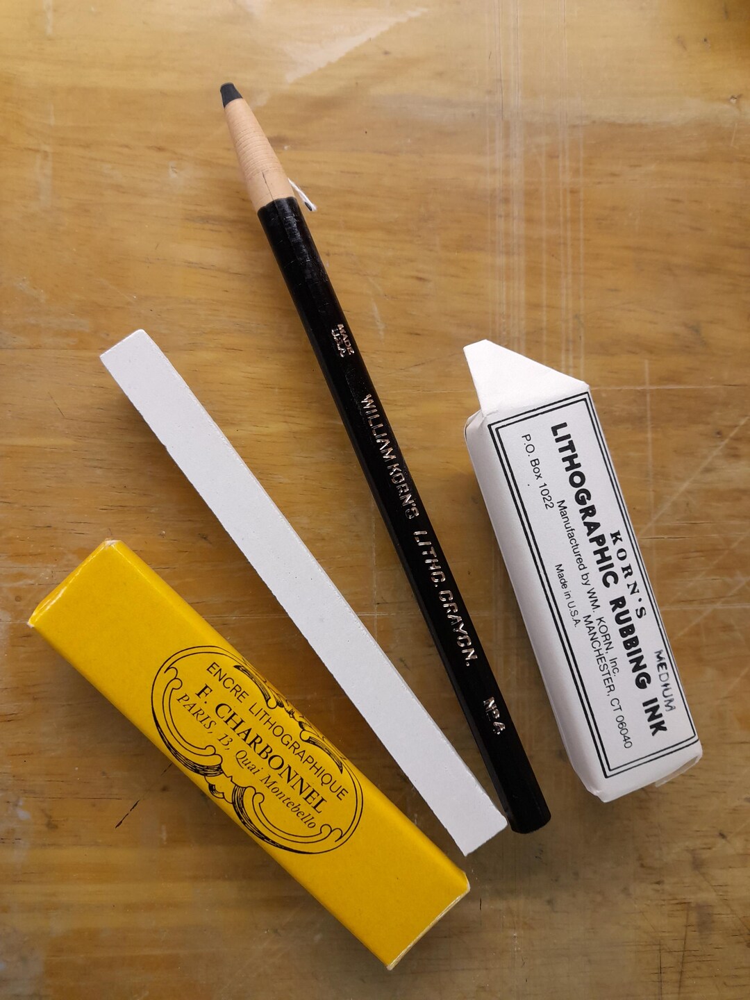 Litho/ Lithography Drawing Materials for Use on Stone or Aluminum ...