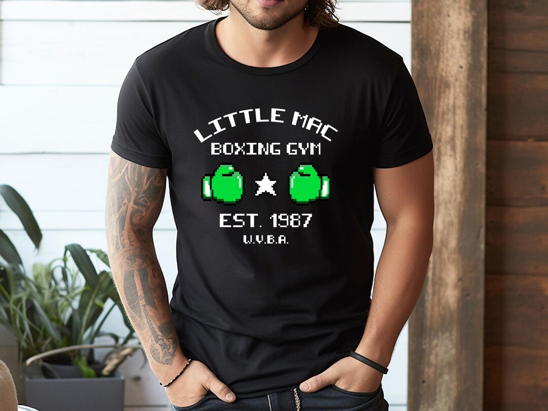 Little Mac Boxing Gym - Punch Out T-shirt, Sweatshirt, Hoodie, Tote Bag ...