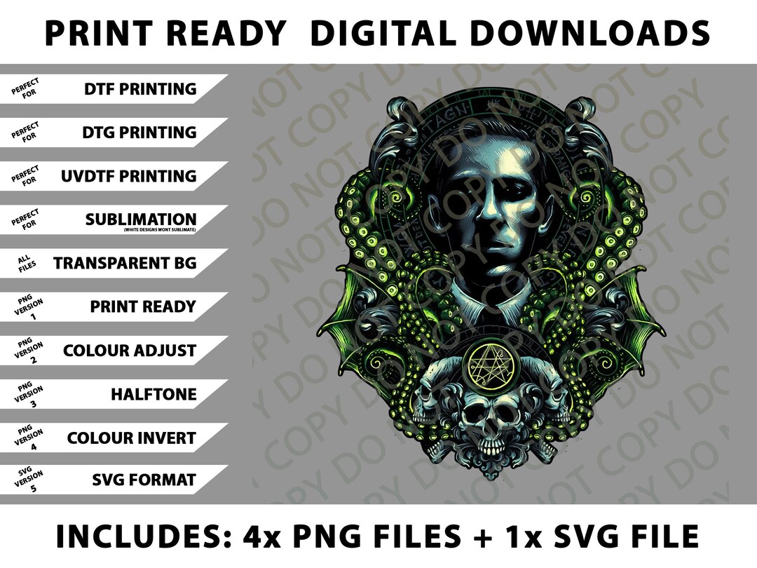 Howard Lovecraft, Cthulhu is Calling PNG, Must Answer, the Call of ...