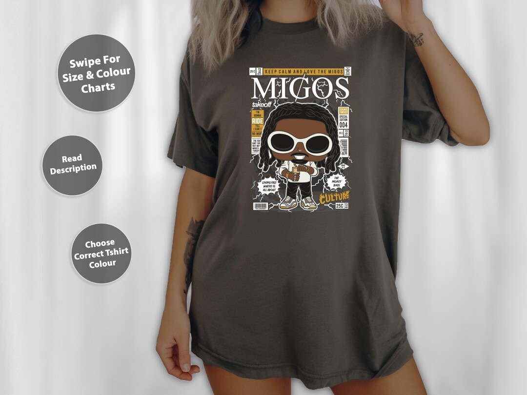 Migos Takeoff Movie Pop Comic T-shirt, Sweater, Hoodie - 233012 - Etsy