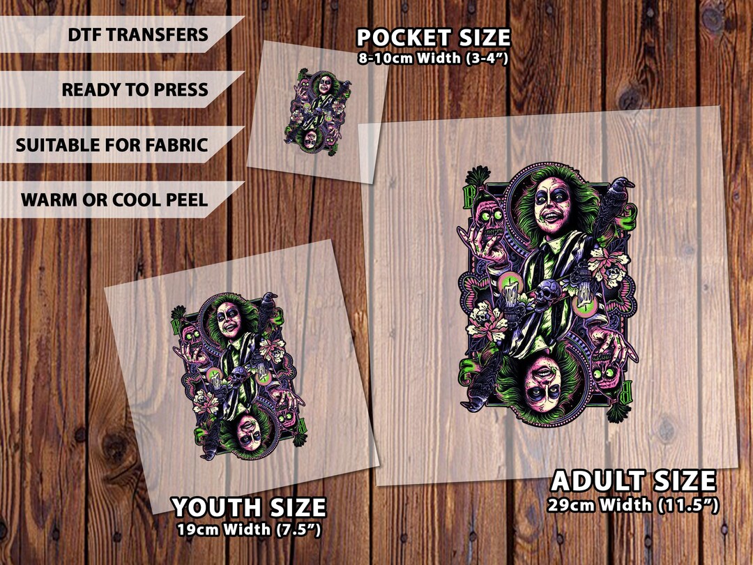 Suit of Trickery, Beetlejuice, Lydia Deets, PNG Bundle Dtf Transfer ...