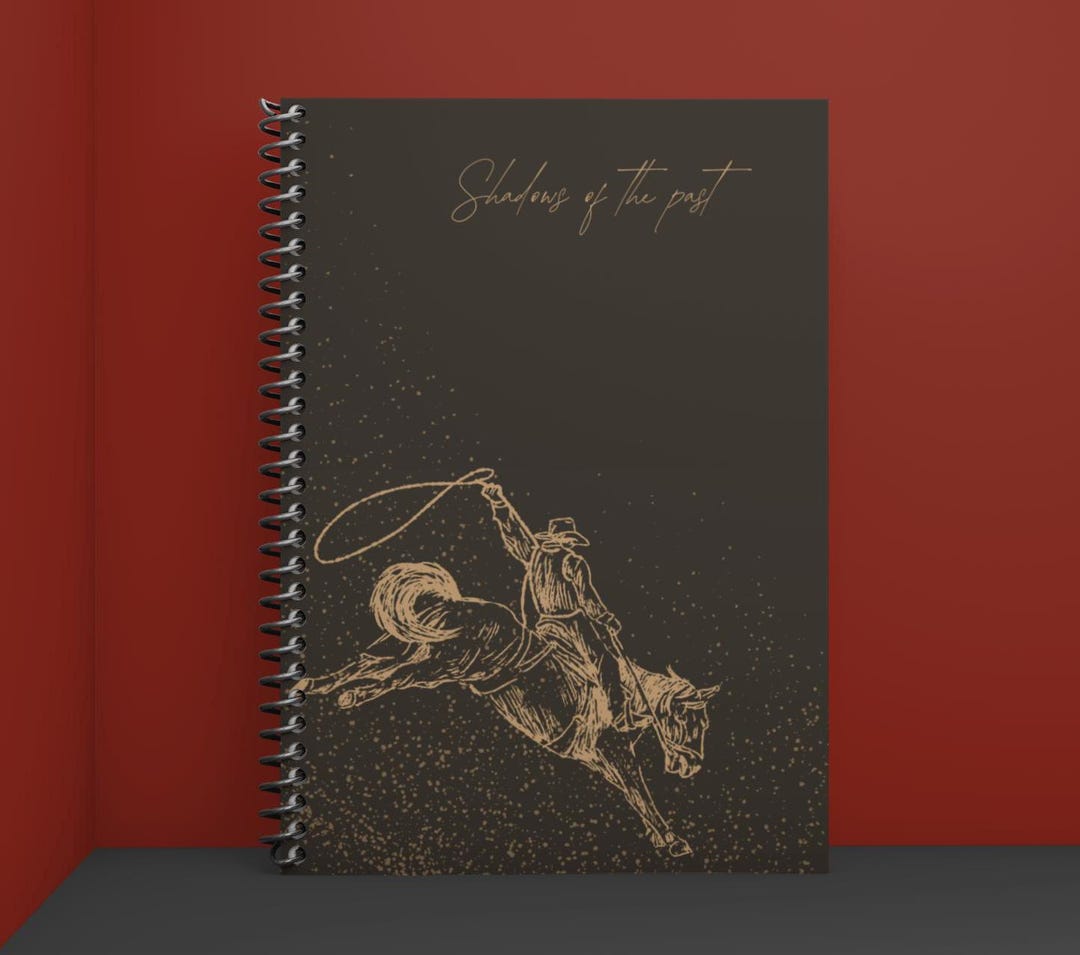 Cowboy Notebook, Vintage Western Journal, Wild West Sketchbook, Cowboy ...