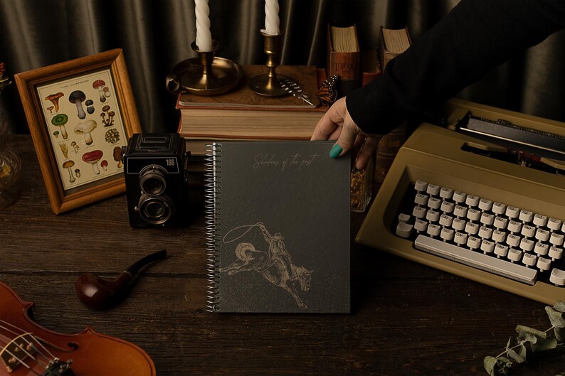 Cowboy Notebook, Vintage Western Journal, Wild West Sketchbook, Cowboy ...