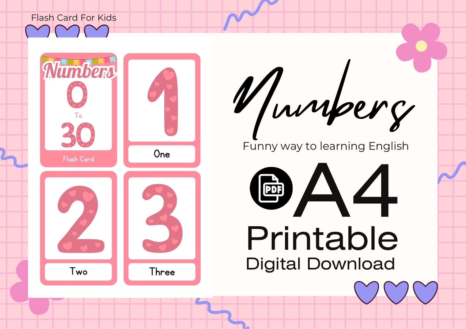 Numbers Numbers Flashcards Flashcards Preschool Memory Game Numbers ...