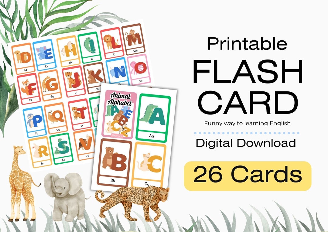 Alphabet | A-Z | Alphabet Flashcards | Flashcards | Preschool Memory ...